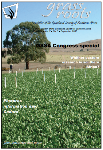 Grassroots Issues | Grassland Society of Southern Africa